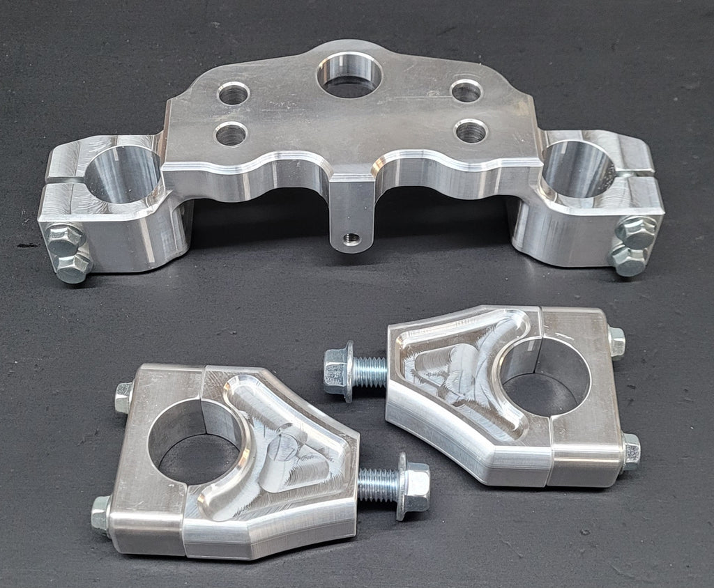 Honda CRF100/XR100 Drop Triple Clamp – RSW Racing and CNC Machining